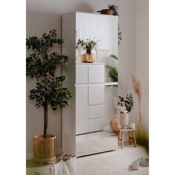 Kapp Mito peegliga valge - Aatrium