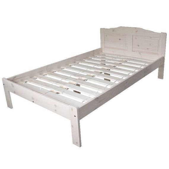 Voodi Tambet 140x200 valge mänd - Aatrium