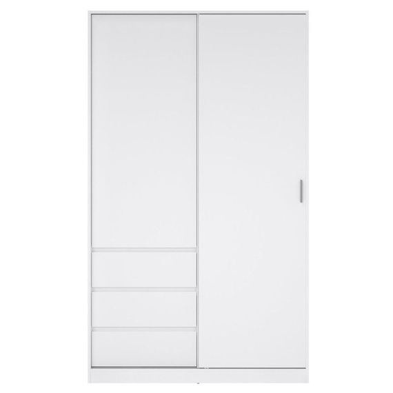 Riidekapp Naia valge/kõrgläige - Aatrium