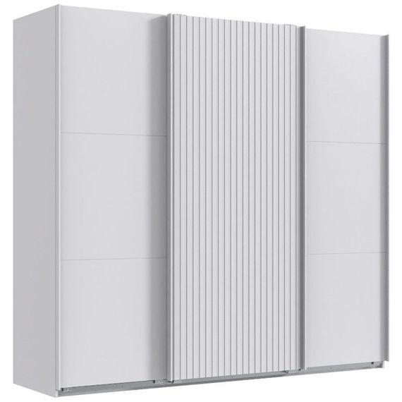 Lükandustega riidekapp Andorra valge - Aatrium